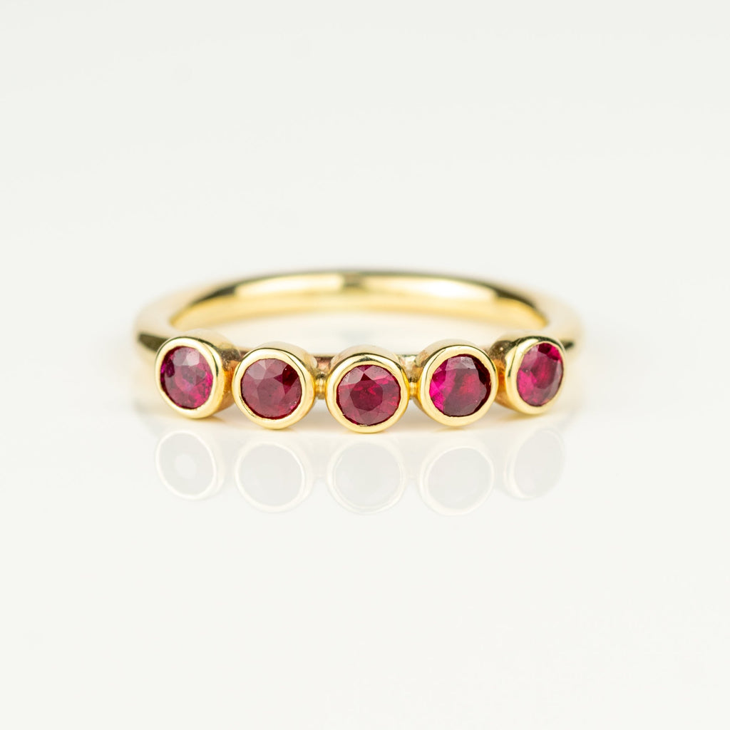 Pink Ruby Forever Ring – Alison Moore Designs