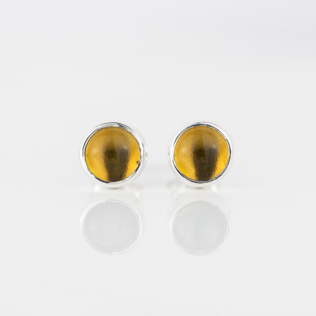 Citrine Gemstone Studs – Alison Moore Designs
