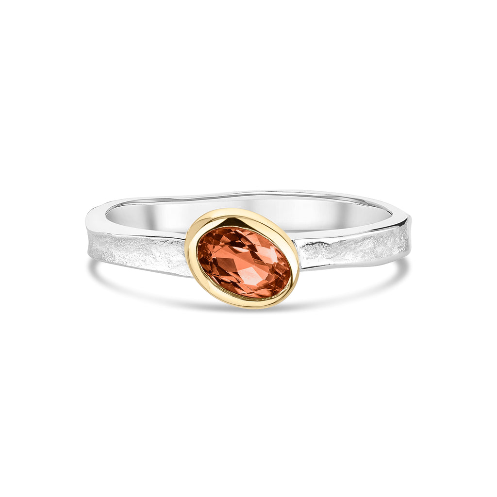 Beth - Small Oval Madeira Citrine Storybook Ring – Alison Moore Designs