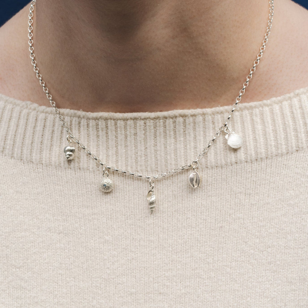 Peedie Shell Collector Charm Necklace – Alison Moore Designs