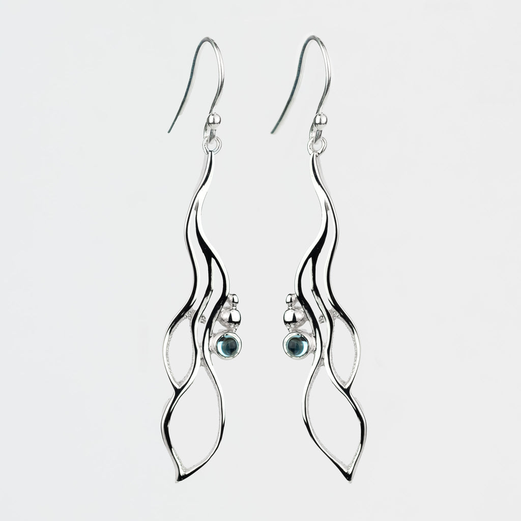 Ripple To Roar Long Drop Earrings – Alison Moore Designs