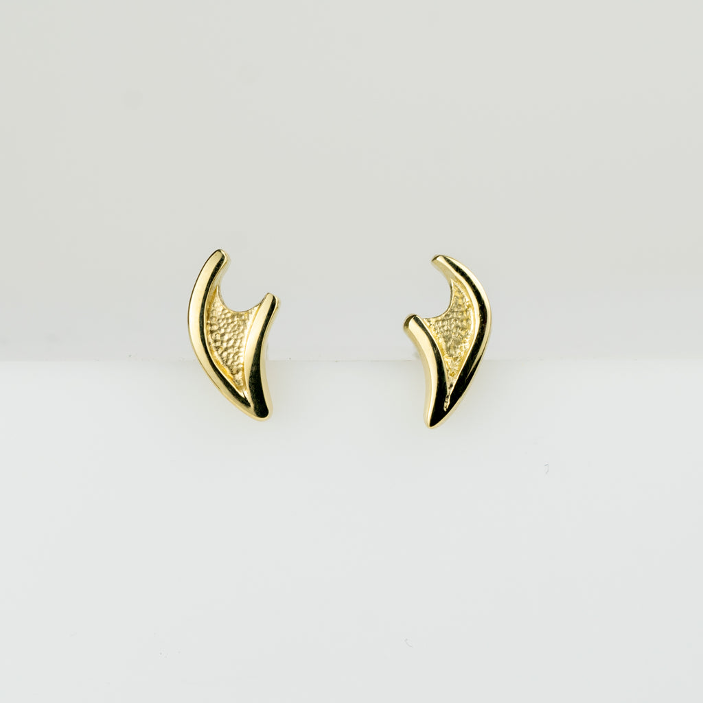 Gold Aurora Studs – Alison Moore Designs