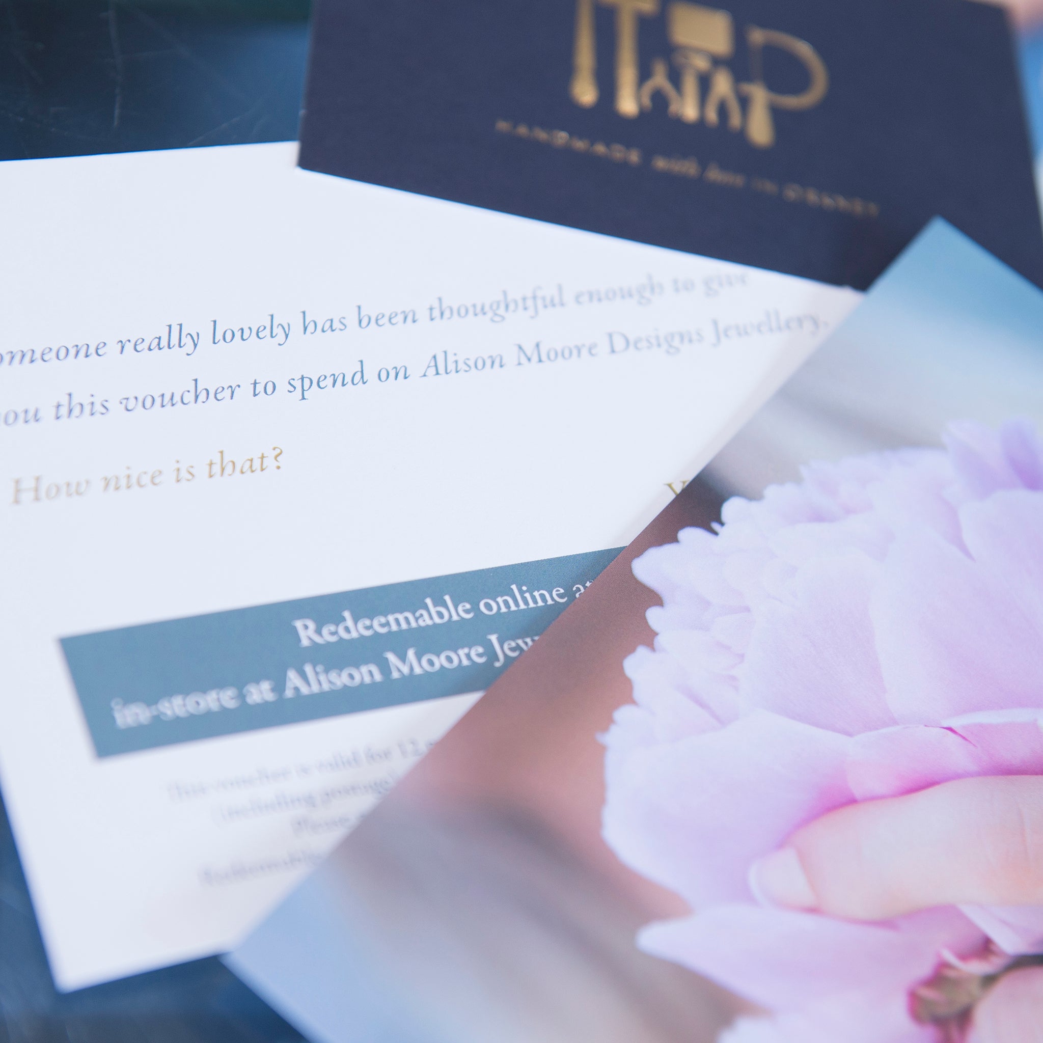 Gift Voucher (Physical Voucher) – Alison Moore Designs