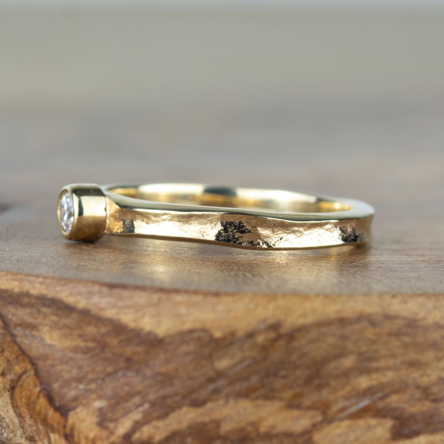 Tess - Diamond Gold Storybook Ring – Alison Moore Designs